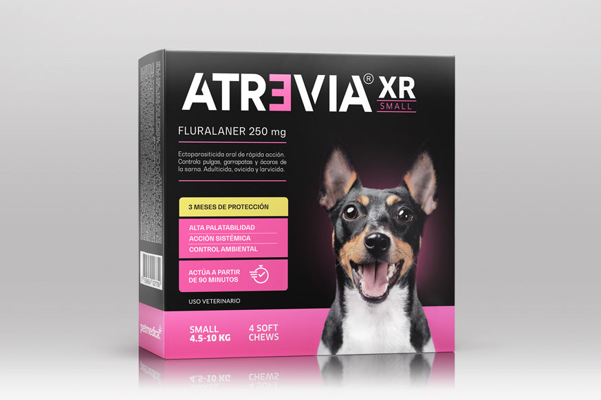 Atrevia XR Small Tableta Antiparasitaria 4.5-10 kg | Black Dog Panamá ...